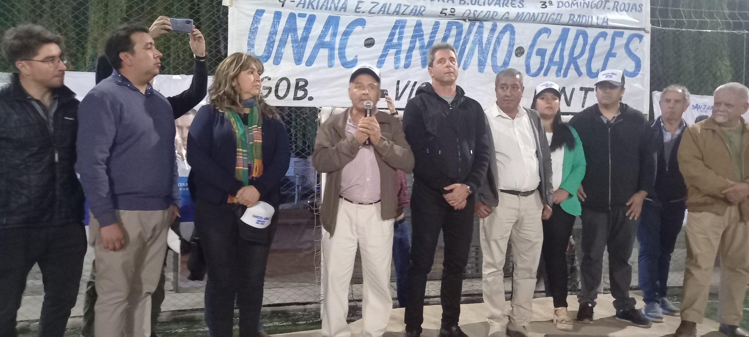 Garcés con Sergio Uñac: «Los justicialistas somos los únicos que ...